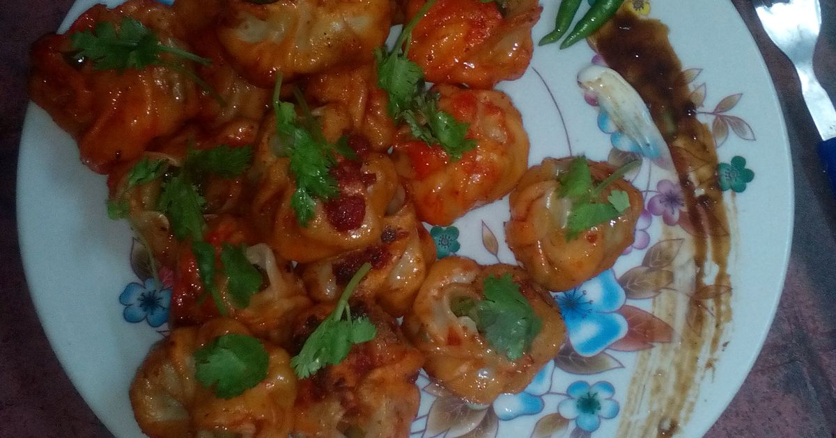 Red Milky Pasta Momo Recipe by Indrani Chatterjee - Cookpad