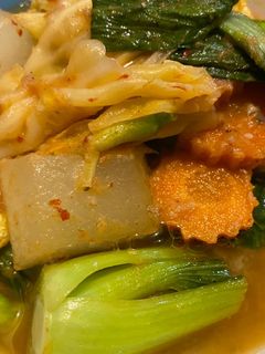 Kaeng Som Pak Ruam (Thai Sour Curry With Mixed Vegetables Soup) Recipe ...