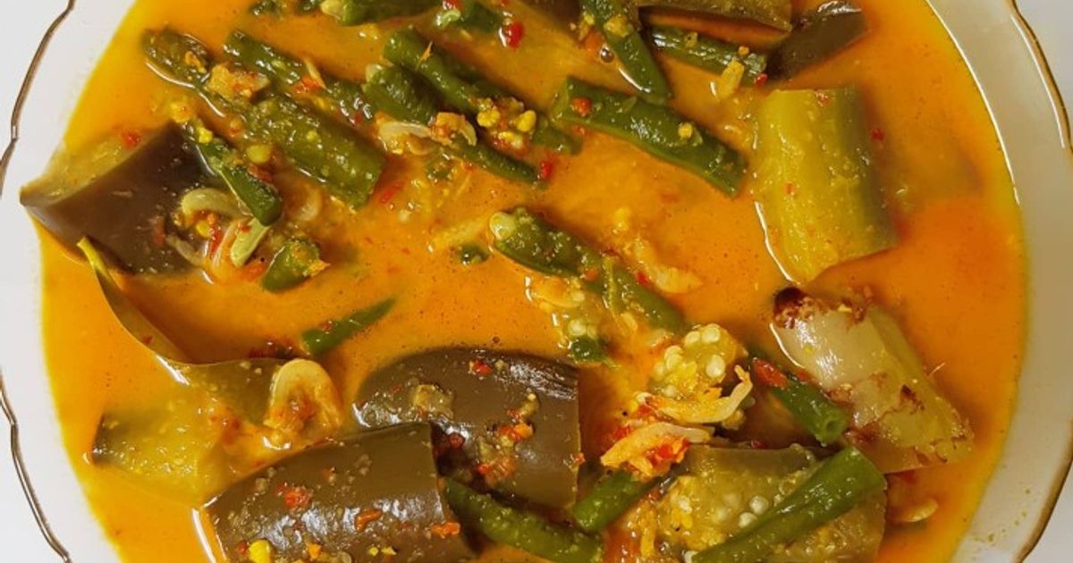 Resep sayur kuning tanpa santan rumahan enak dan mudah - Cookpad