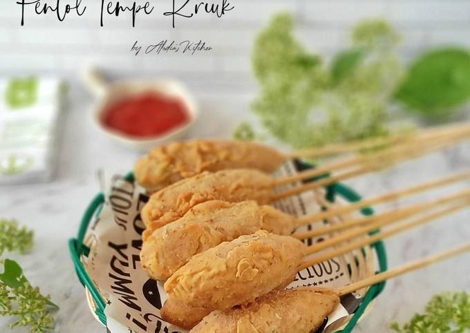 Resep Pentol Tempe Kriuk oleh Vey Alodia's Kitchen - Cookpad