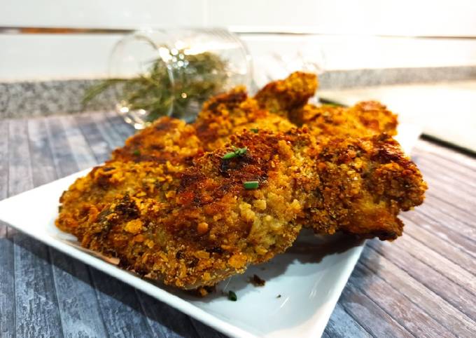 Contramuslos de pollo súper crujientes 🍗 🔥🍴 Receta de De La Cabeza A La ...