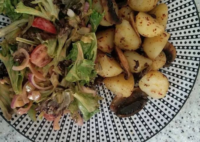 Resep Salad sayur kentang oleh Alya - Cookpad