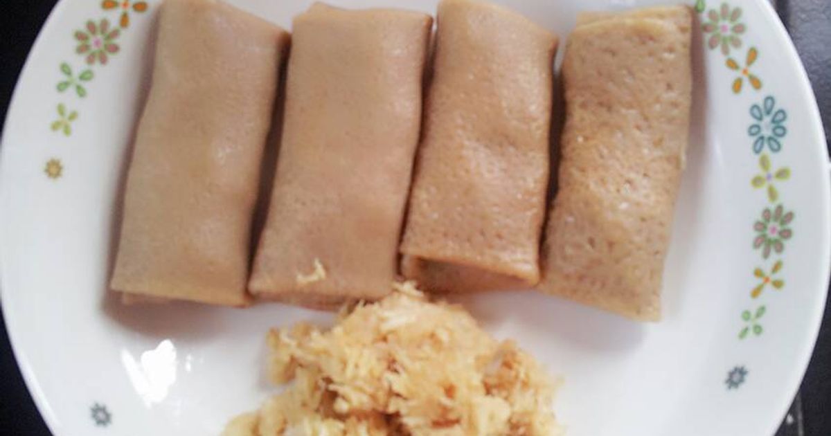 Resep Dadar Gulung Coffee Mix(inti Kelapa) oleh Tiewa Young - Cookpad