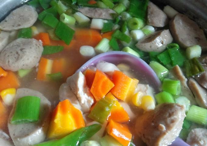 Resep Sup ayam ala kfc oleh Intan Rinjani - Cookpad