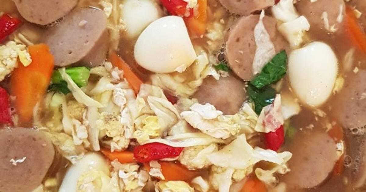 184 resep capcay kuah telur puyuh enak dan mudah - Cookpad