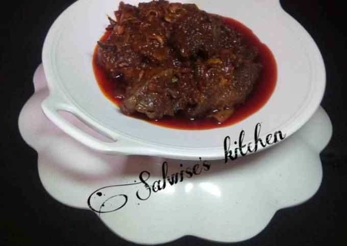 Ofada Sauce Recipe by Salwise's Kitchen - Cookpad