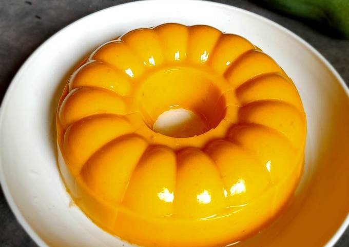 Resep Puding Mangga Susu oleh Ninik Yanie - Cookpad