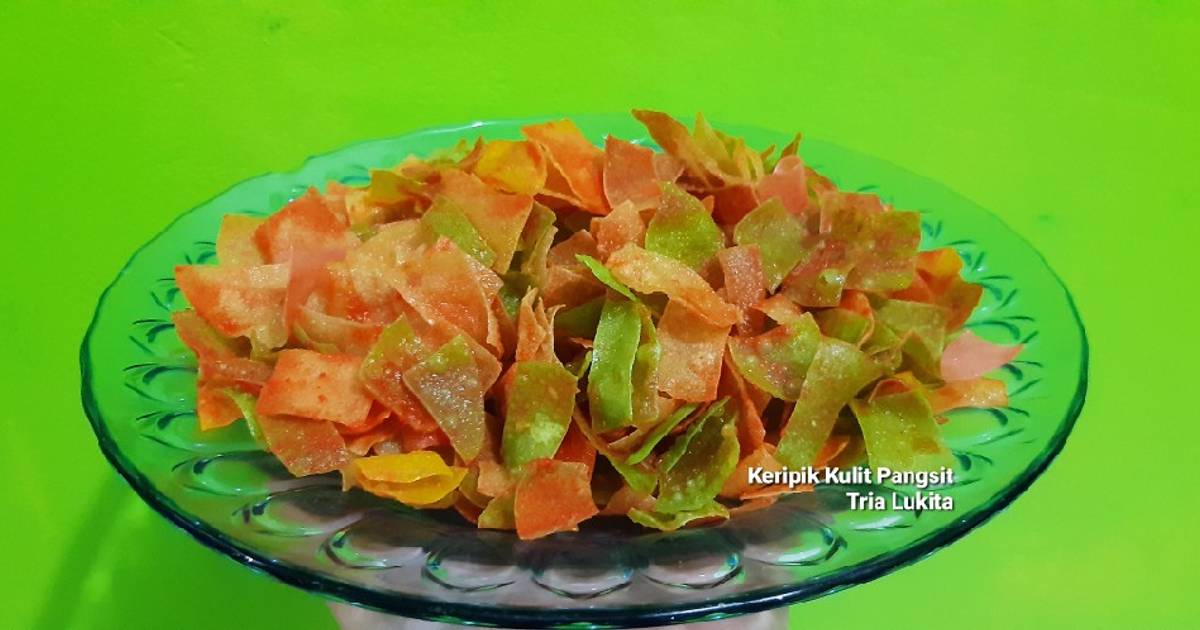 Resep Keripik Kulit Pangsit Rasa Balado oleh Tria Lukita - Cookpad