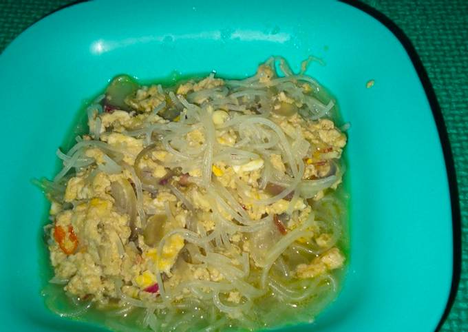 Resep Bihun kuah Telur oleh Ilham Widy - Cookpad