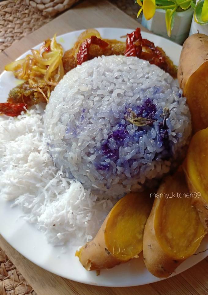 Resipi Pulut Ikan Masin Bercili oleh mamy_kitchen89 - Cookpad
