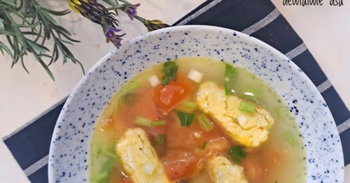 120 resep sup telor gulung enak dan mudah - Cookpad
