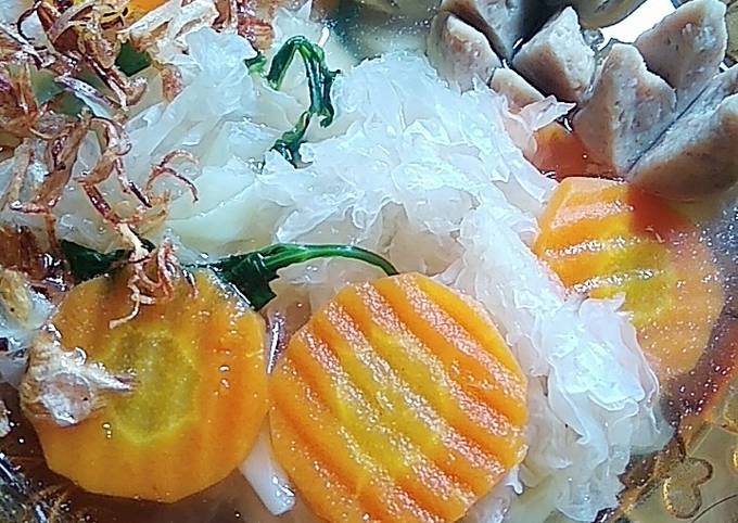 Resep Sop bening jamur putih oleh Rina Hematang - Cookpad