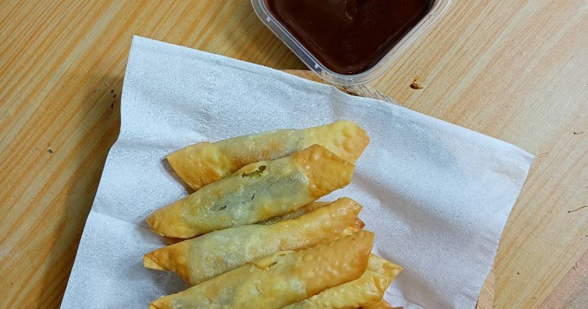 57 resep pisang kulit pangsit selai pisang enak dan mudah - Cookpad