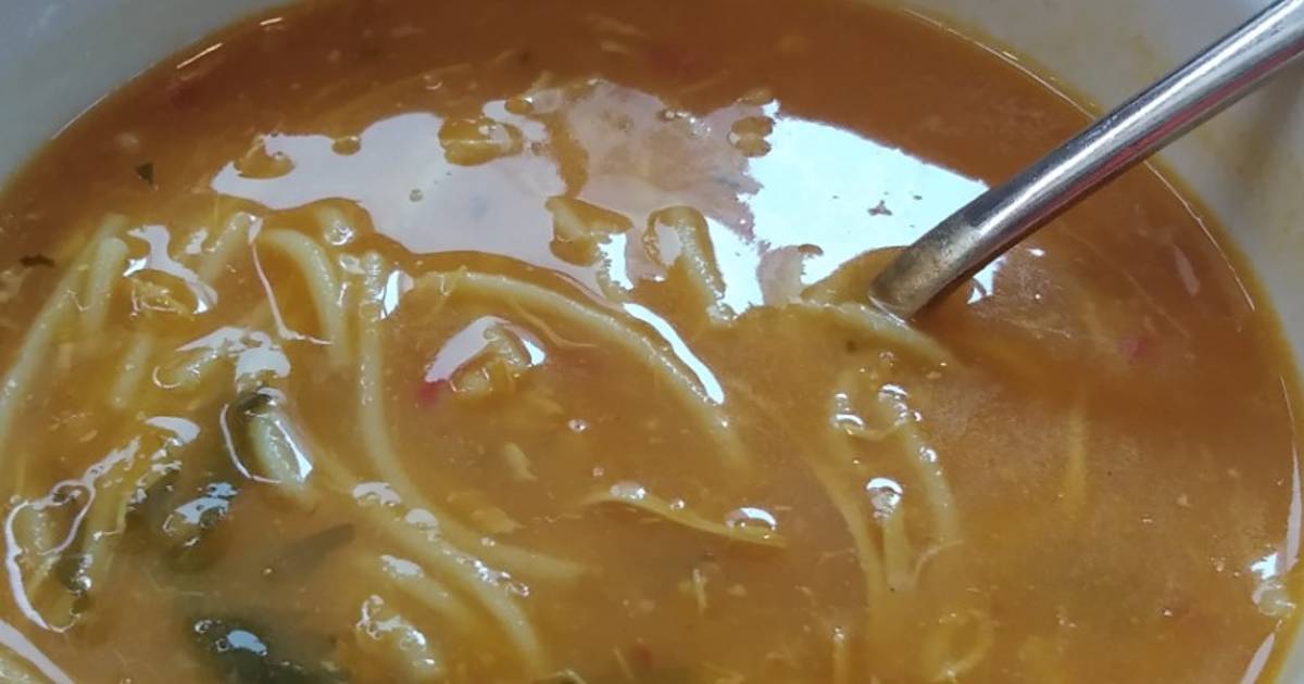 Resep Sup Ayam laksa labu Kuning (Chicken laksa pumpkin soup) oleh Abi ...