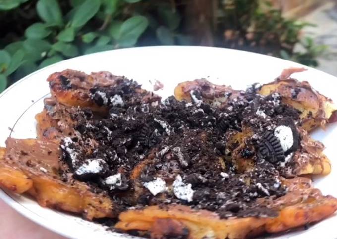 Resep Pisang goreng si manis. Topping Nutella + Oreo oleh Tsabita Alya ...