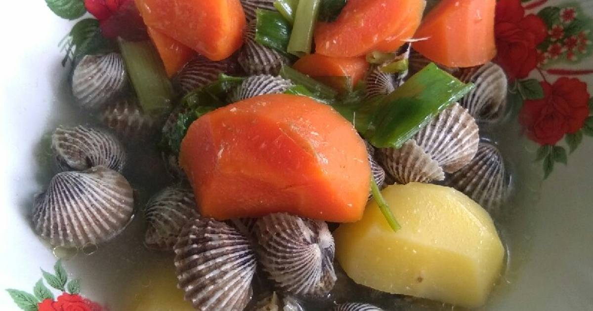 45 resep sup kerang kentang wortel enak dan mudah - Cookpad