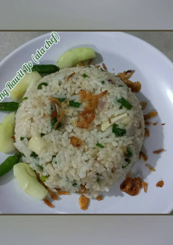 Resep Nasi Goreng Rawit Ijo (ala chef) oleh Ala Chef - Cookpad
