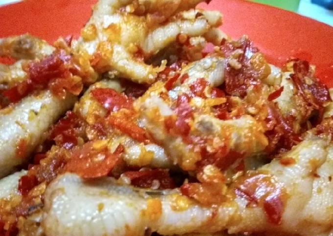 Resep Ceker setan😈 oleh Bunda Amanda F. E. D🌸 - Cookpad