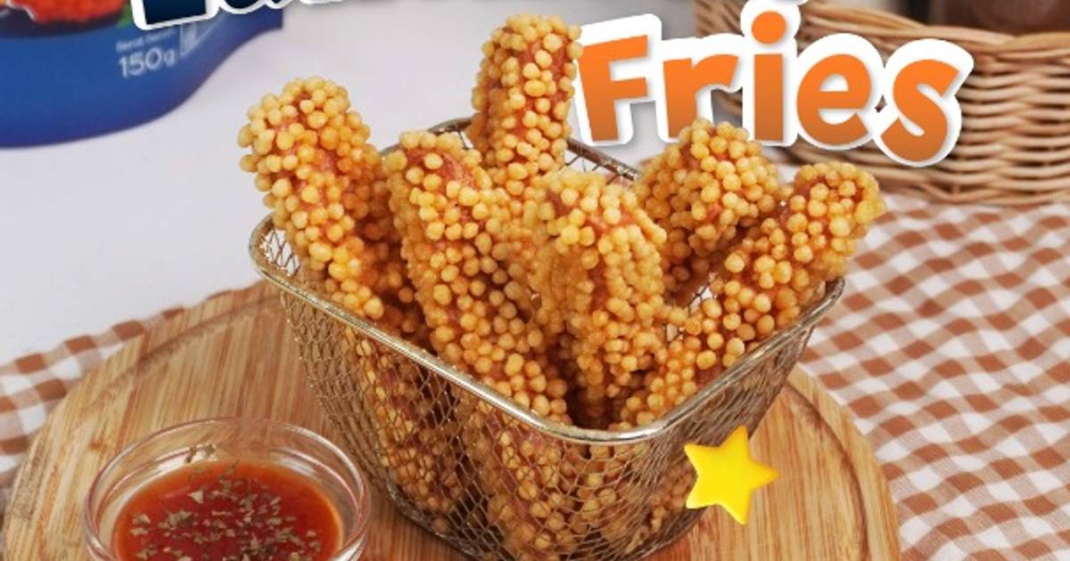 Resep Kornet Bubble Fries/ Luncheon Fries oleh SBC SANORI - Cookpad