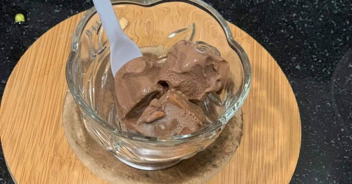 Belgium Dark Nutty Chocolate Ice Cream Recipe by Priya Patel - Cookpad