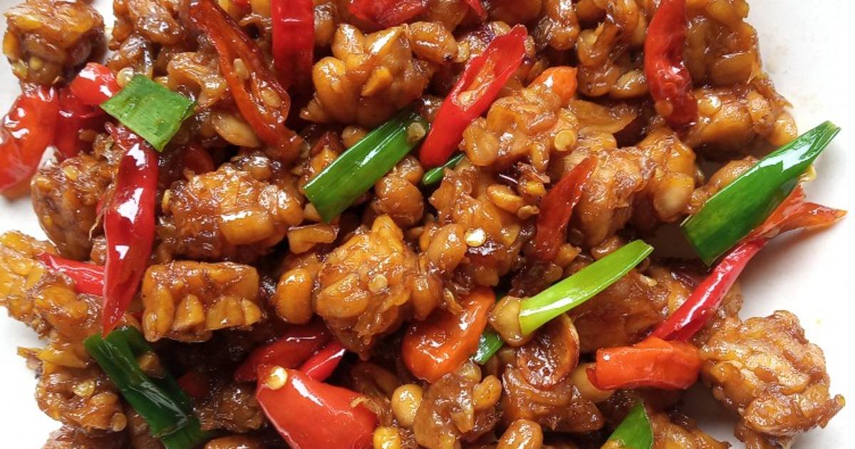 Resep tempe orek basah manis gurih, praktis dan enak