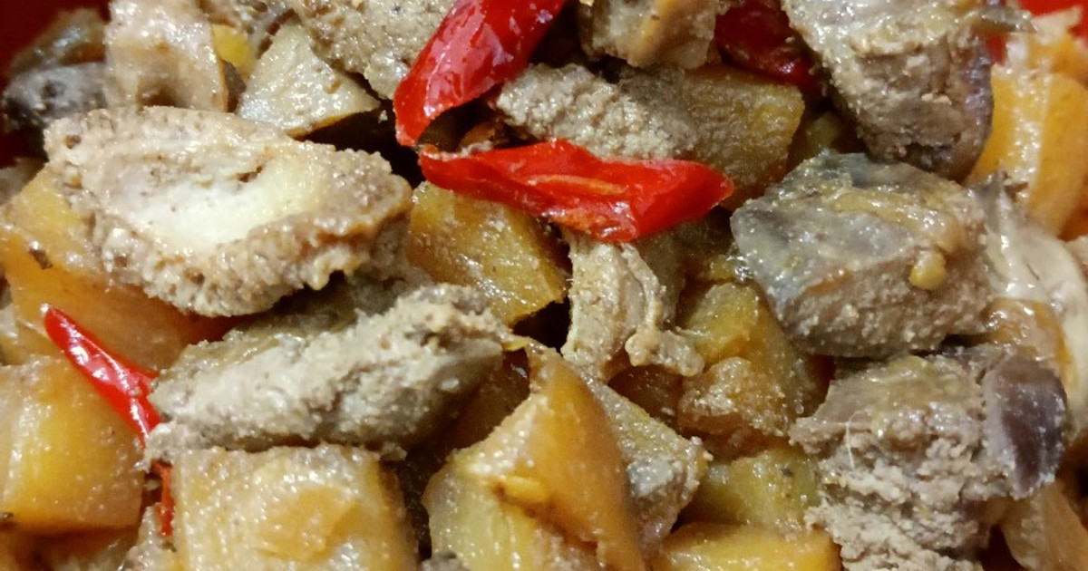 Resep Oseng Hati Ampela Dan Kentang oleh Ika Kusumawati - Cookpad