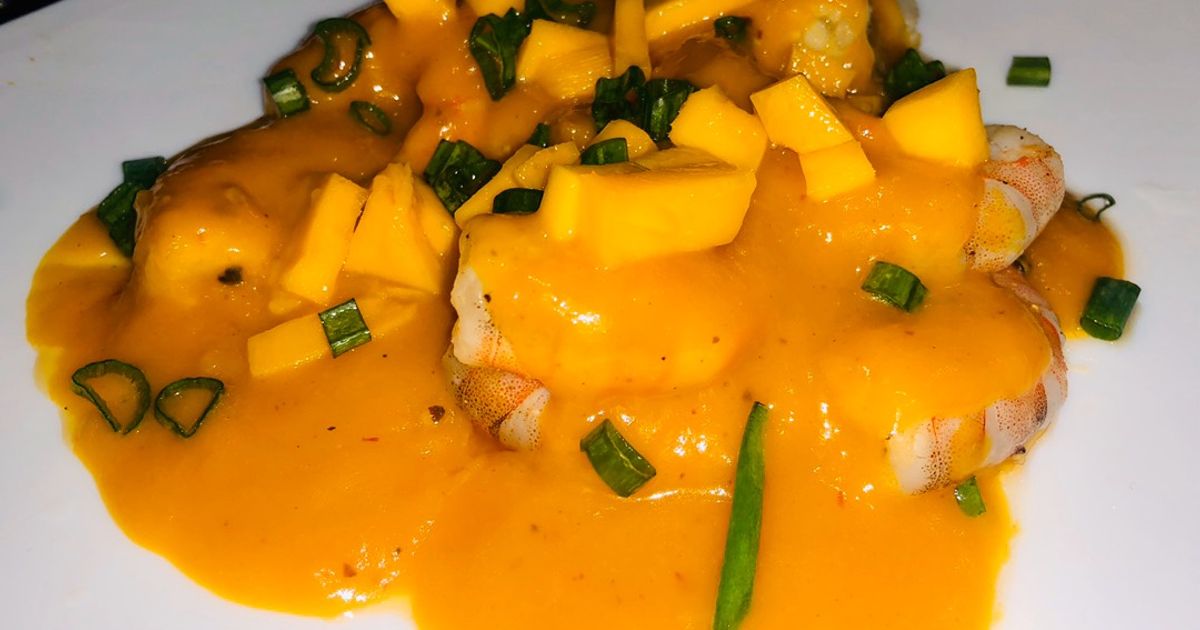 Camarones En Salsa De Mango Y Habanero A La Sonorense Receta de VÍCTOR ...