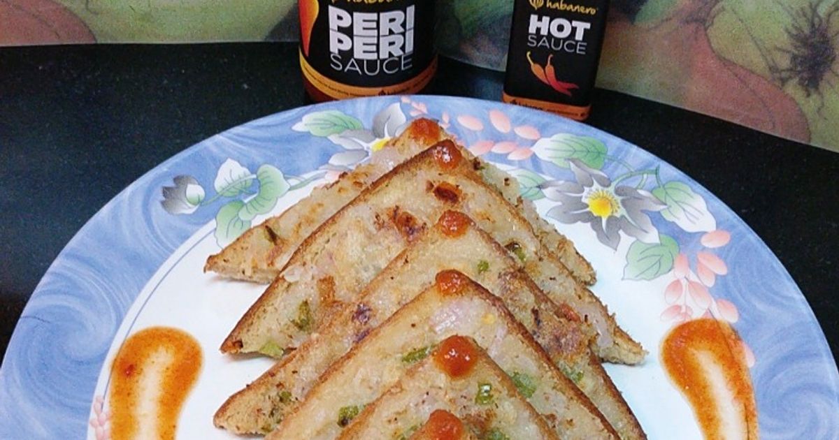 Peri Peri Open Sandwich Recipe by Sanchita Mittal - Cookpad