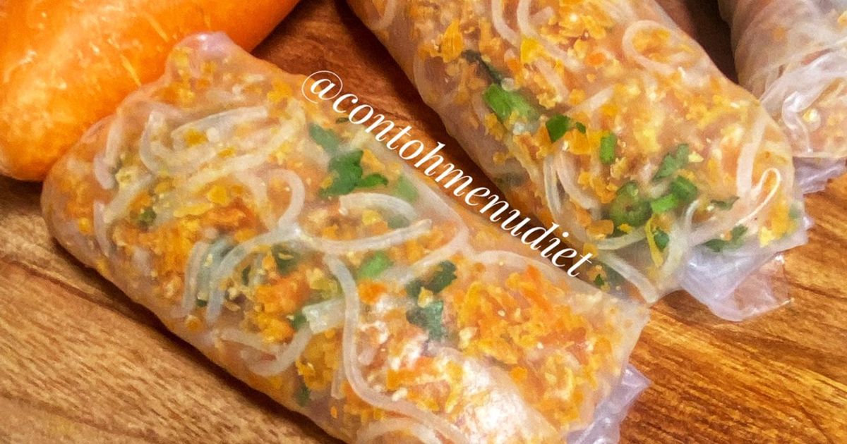 14 resep rice paper wrap enak dan mudah - Cookpad