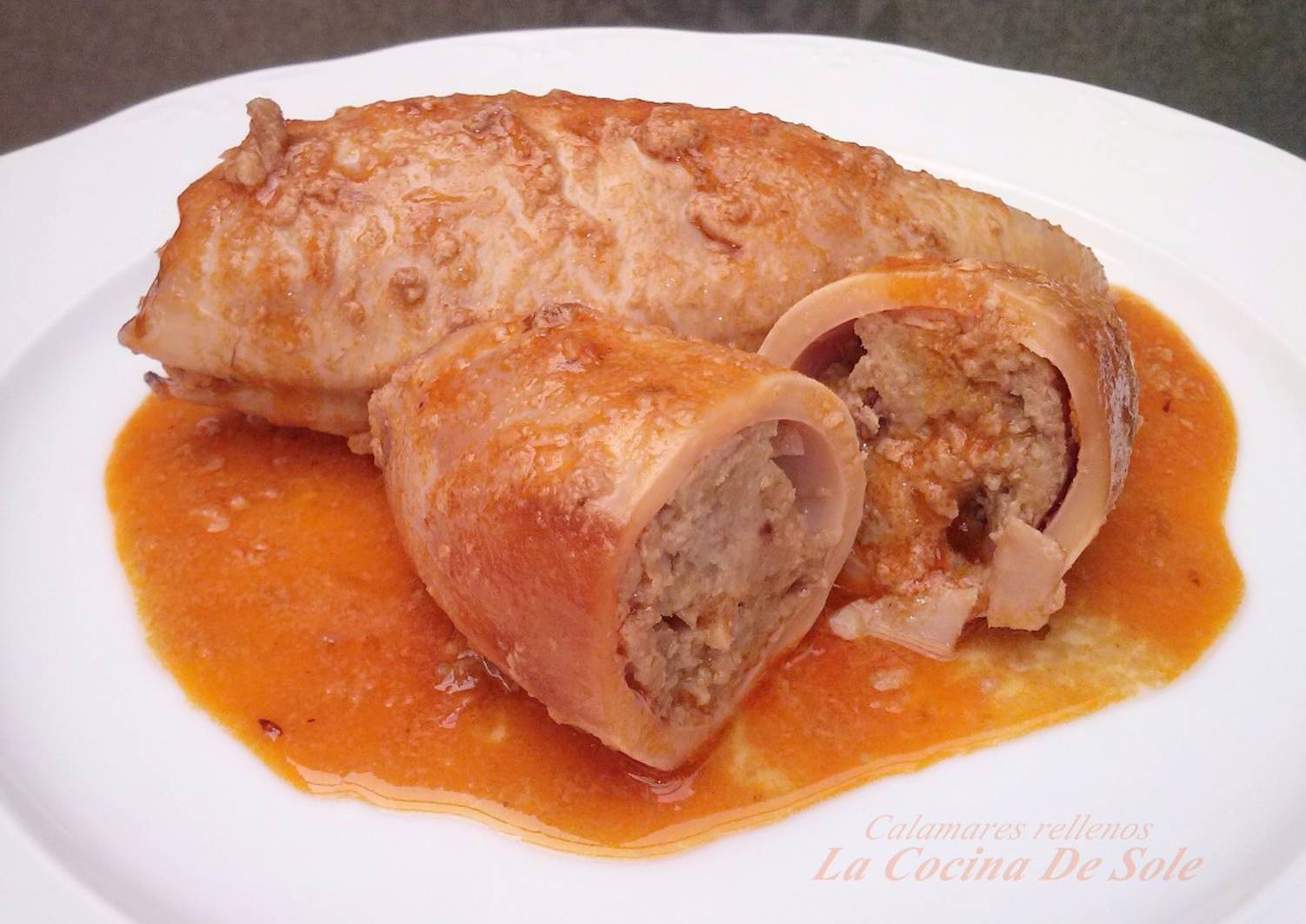 Calamares rellenos Receta de La Cocina De Sole- Cookpad