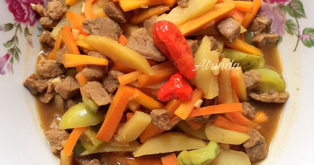 Resep Asem Asem Daging Sapi Wortel oleh Alrinda - Cookpad