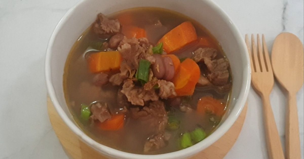 Resep sup kacang merah rumahan enak dan mudah - Cookpad