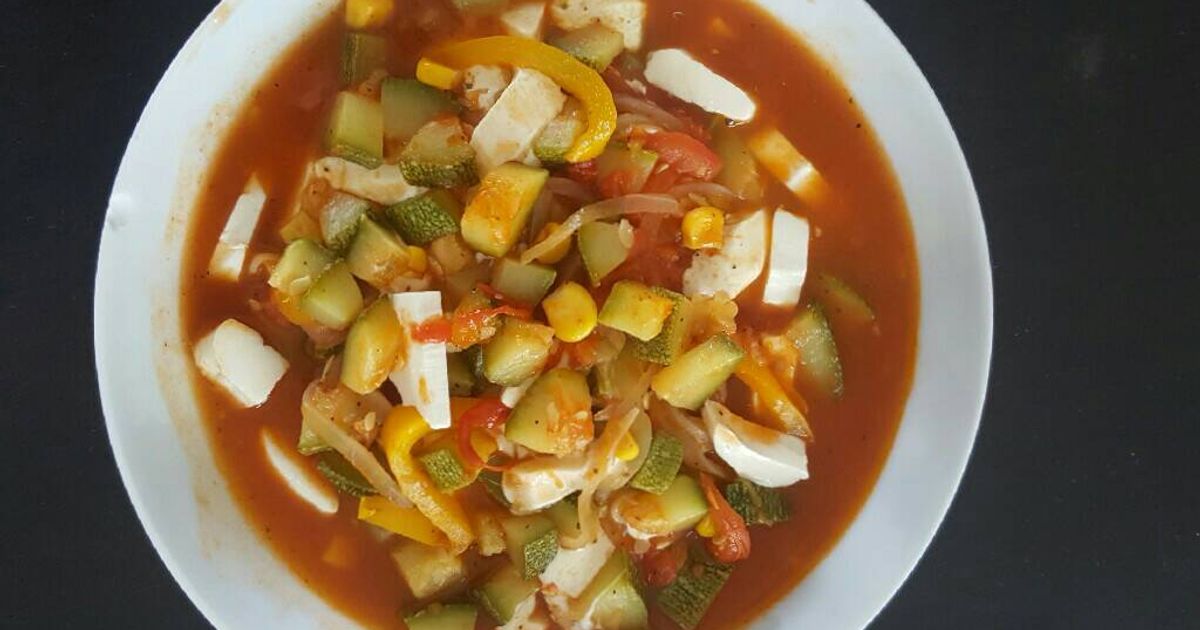 Calabacitas Entomatadas Con Queso Receta de Maymith- Cookpad