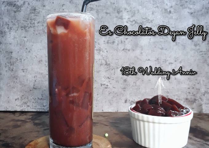 Resep Es Chocolatos Degan Jelly oleh Cut Listiya - Cookpad