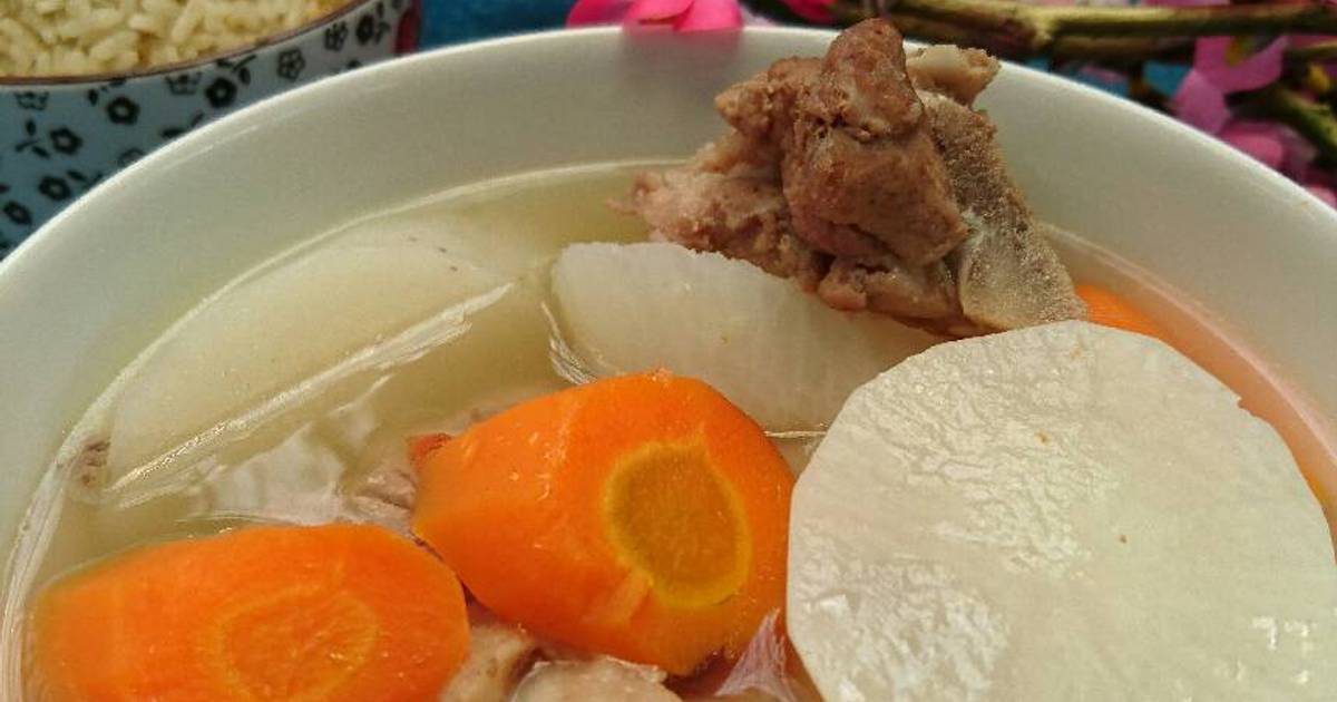 Resep Sup lobak putih oleh Selene Cake - Cookpad
