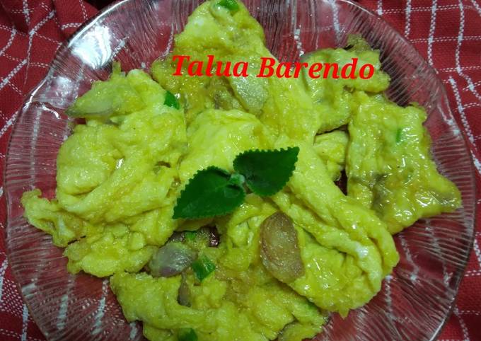 Resep Talua Barendo (Telur Dadar Minang) oleh Lina Bachry - Cookpad
