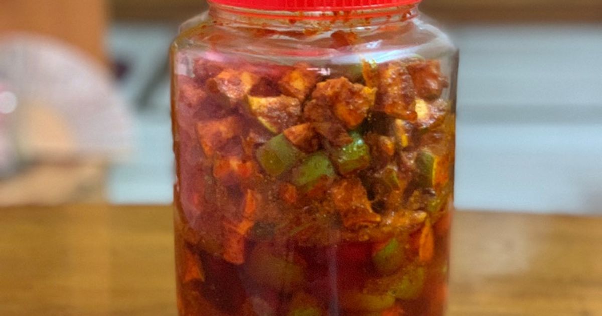 Raw Mango Pickle/ Achar Recipe By Deoyani