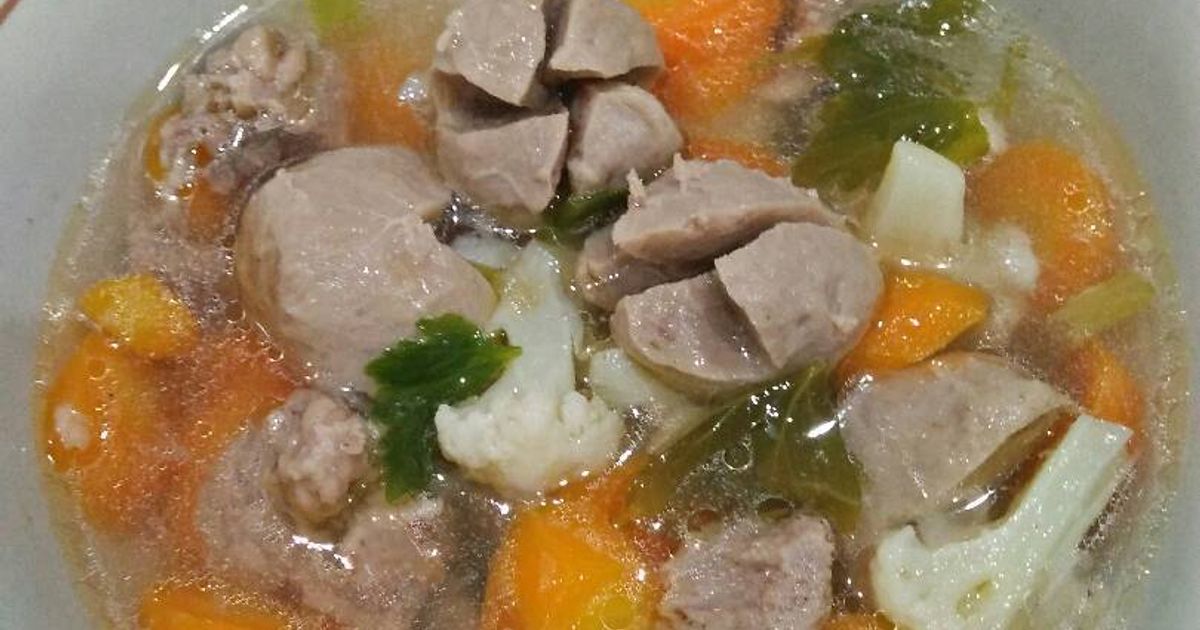 Resep Sop Daging Dan Baso oleh Dwi Purwaningsih - Cookpad