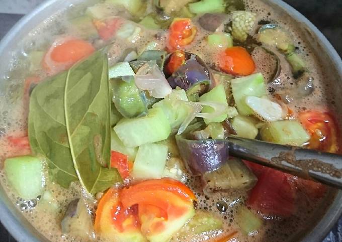 Resep Asem-asem labu siam terong tomat - menu sayur asam urat oleh ...