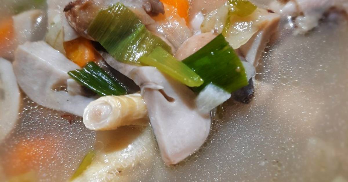 1.341 resep sop jamur champion enak dan mudah - Cookpad
