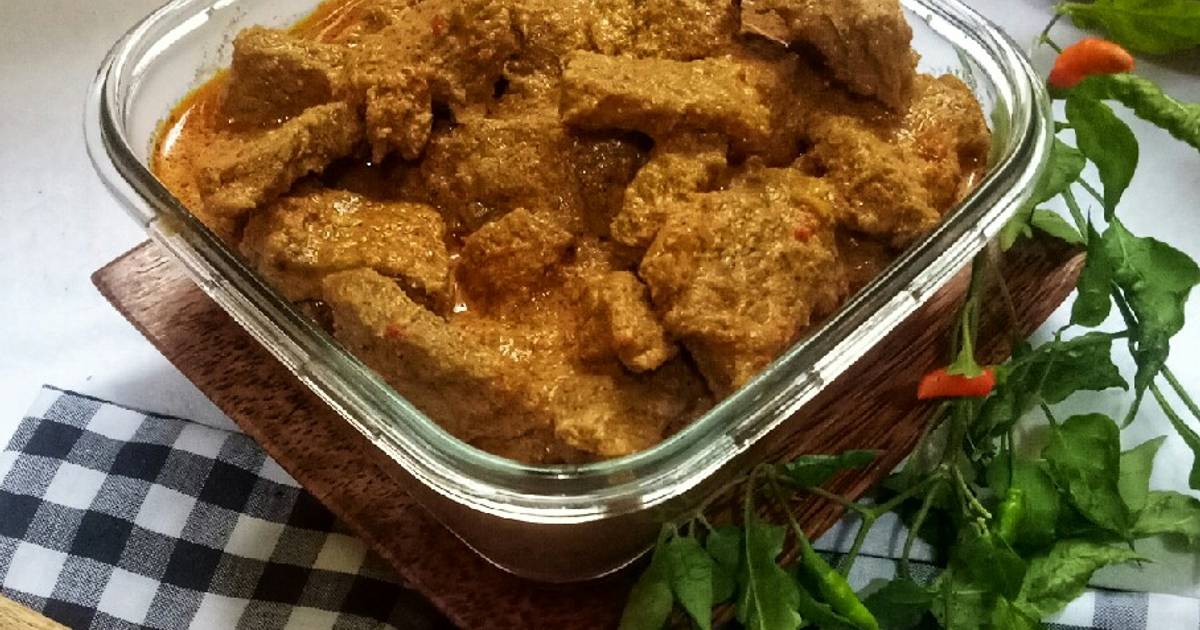 Resep Kalio Daging Sapi (Rendang) oleh Bunda Fazza - Cookpad
