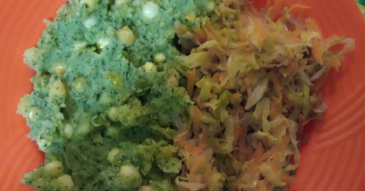 Mukimo ya minji with cabbage Recipe by Leyona Wangari - Cookpad