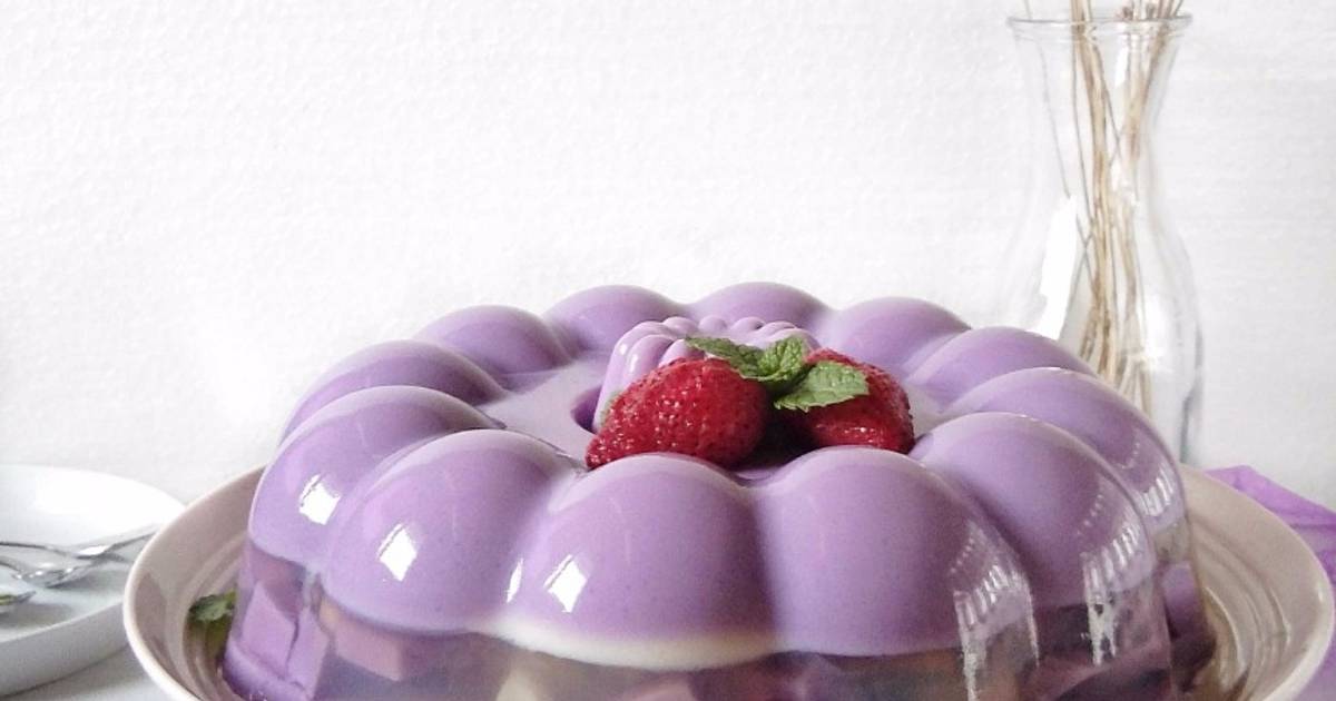 174 resep puding taro enak dan sederhana - Cookpad