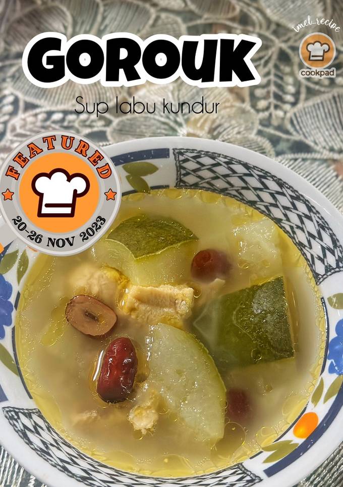 Resipi Gorouk sup tarajun oleh imel_recipe - Cookpad