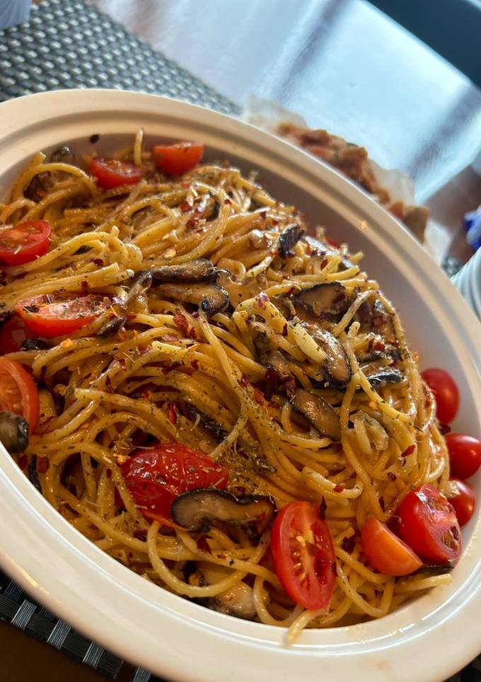 Resipi Resepi Spaghetti Cendawan oleh Farid Aziz - Cookpad