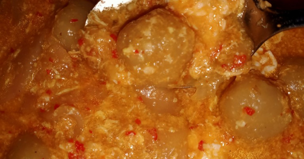 Resep Seblak Aci Telur oleh sutri purjiati - Cookpad