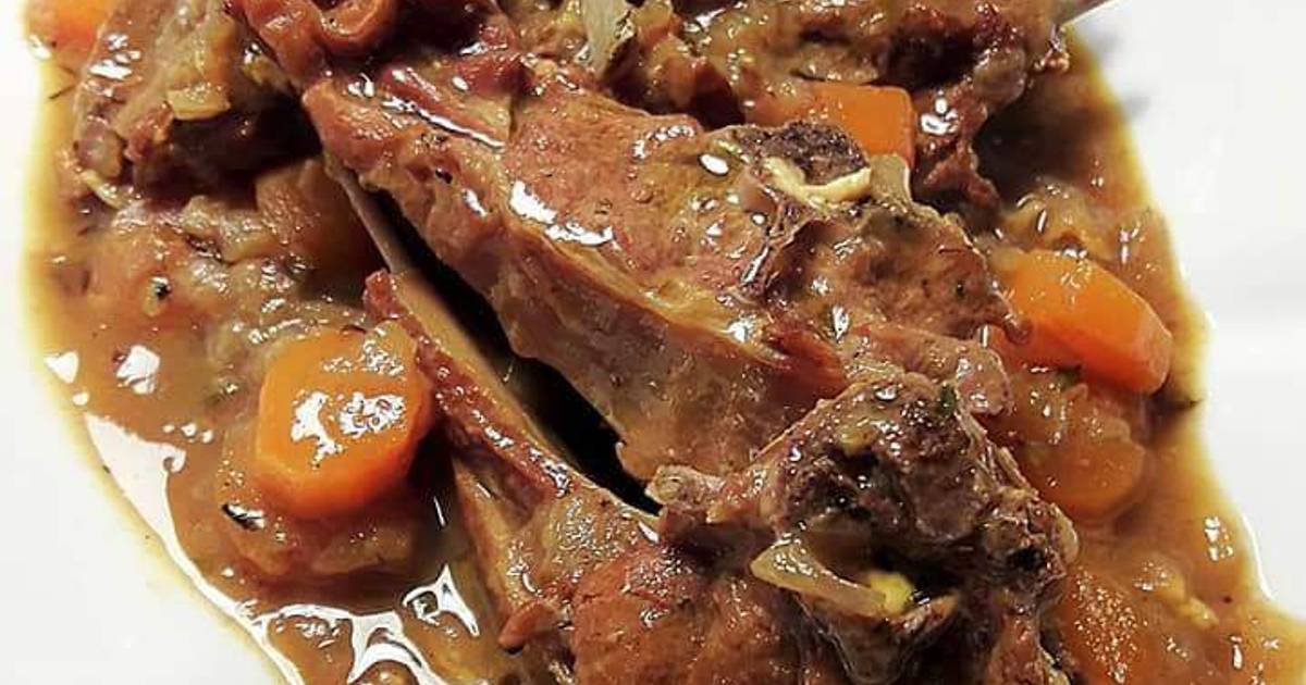 Cabrito en salsa de cebolla roja y ras el hanout Receta de Alexis ...