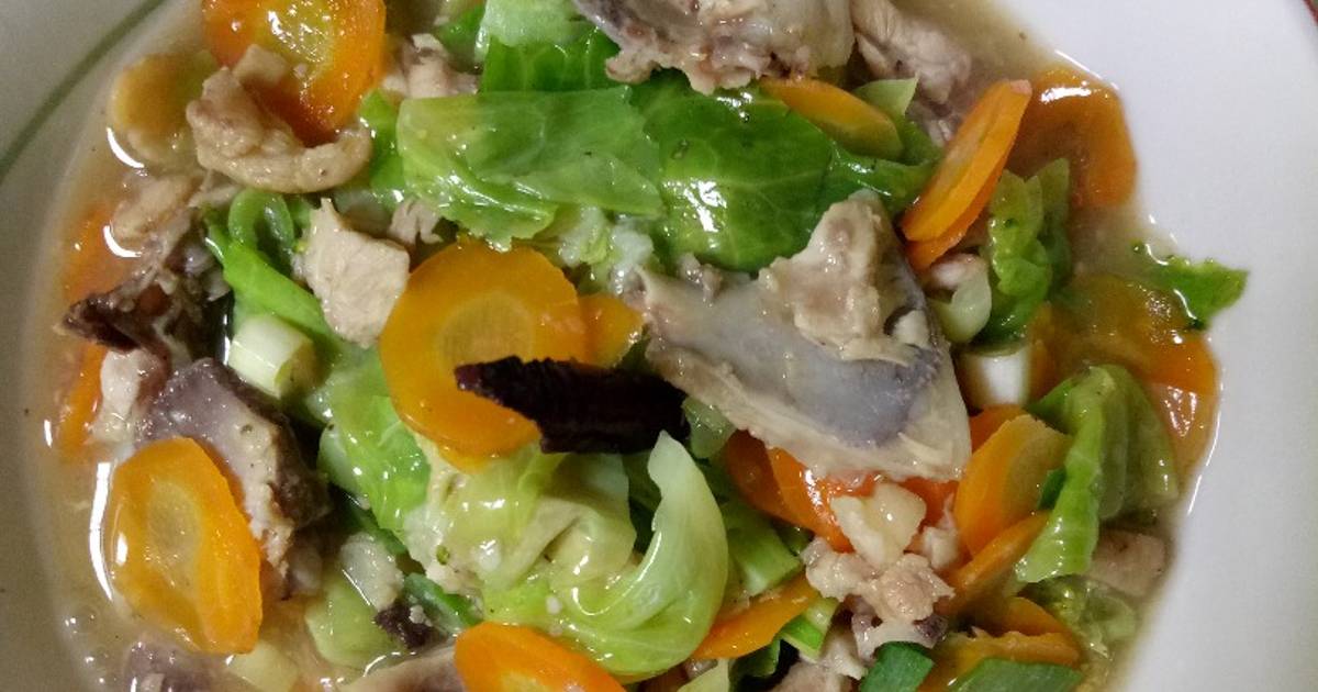 Resep Oseng oseng kuah mantap oleh Wiwie Veryna - Cookpad