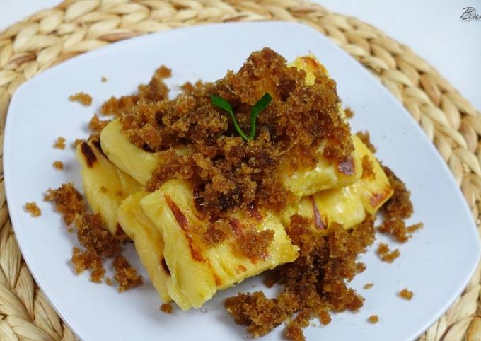 Resep MEMBUAT TAPE SINGKONG BAKAR KHAS BANDUNG (COLENAK) oleh Bundarana_ - Cookpad