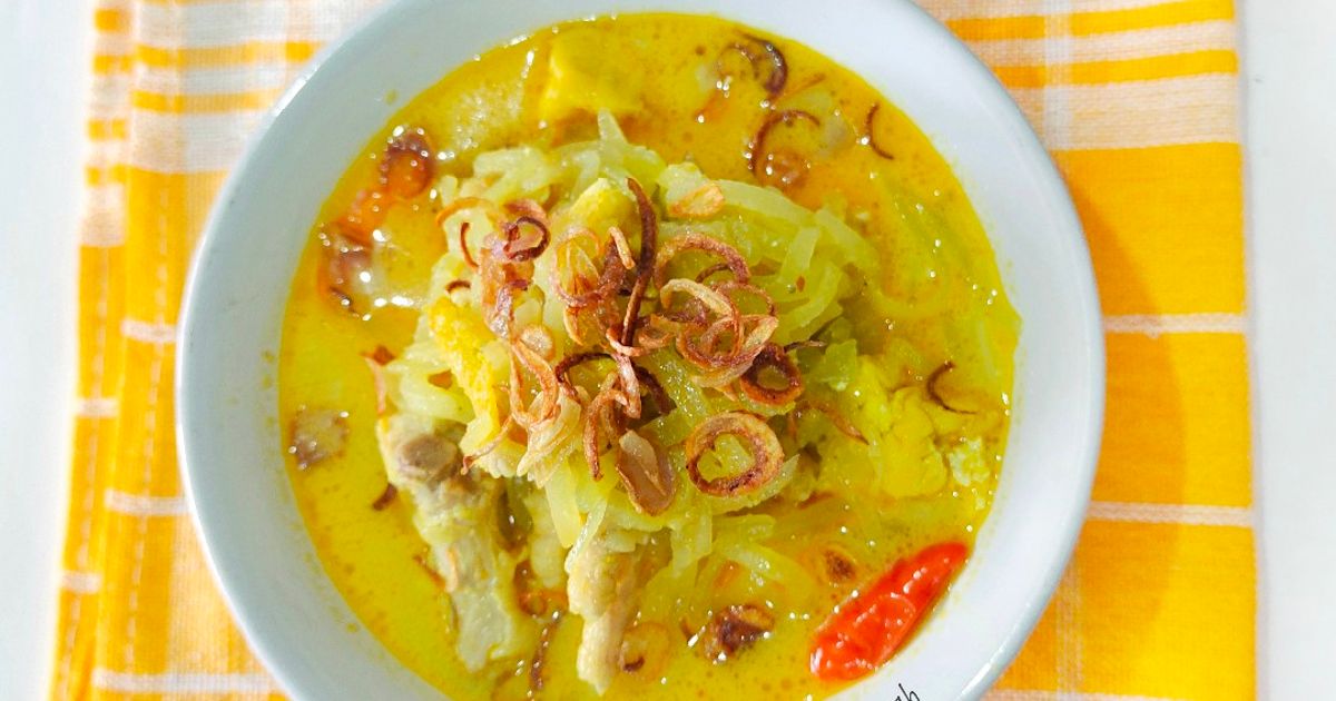 Resep Lodeh Labu Siam Ceker Ayam oleh Helny Ummu Fathaya - Cookpad